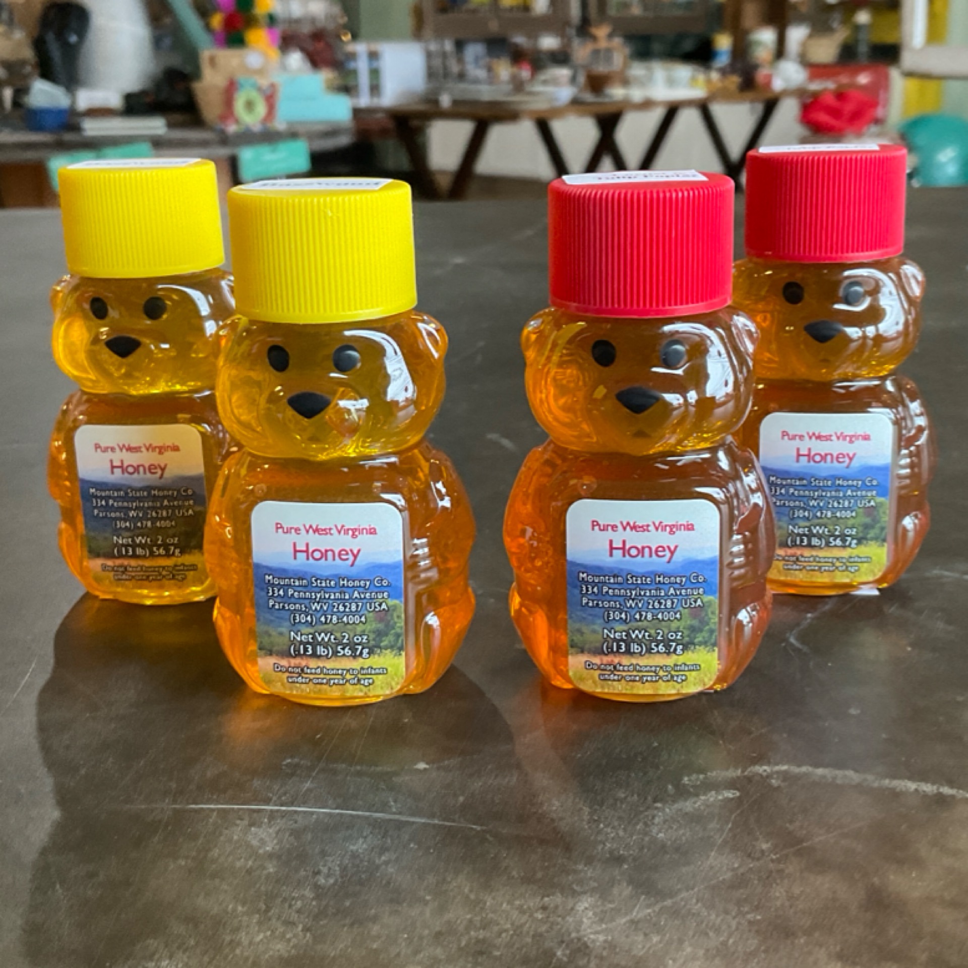 2 oz. Mini Honey Bears - The F.A.R.M.—Food. Arts. Recreation. Market.